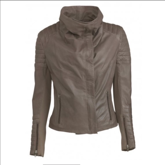 Muubaa | Jackets & Coats | Muubaa Quilted Leather Biker Jacket | Poshmark